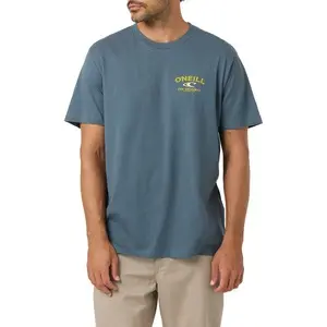 O'Neill Scholar Classic Cotton Graphic T-shirt - Dark Slate