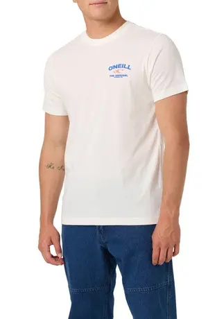 O'Neill Scholar Classic Cotton Graphic T-shirt - Tofu