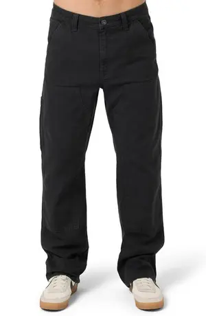 O'Neill Og Double Knee Cotton Canvas Carpenter Pants - Phantom