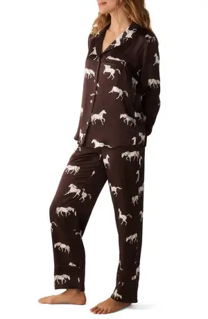 PETITE PLUME Silk Pajamas
