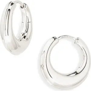 LIÉ STUDIO The Bonnie Hoop Earrings - Silver