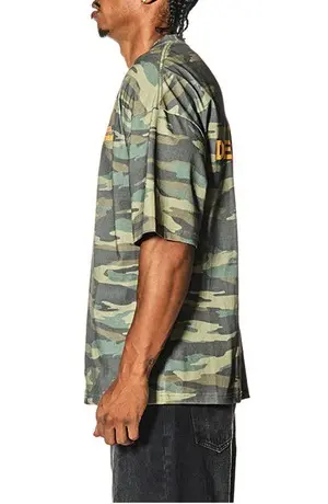 VOUSETI Department Oversize Cotton Graphic T-shirt