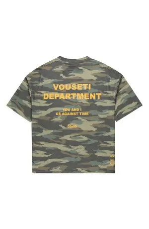 VOUSETI Department Oversize Cotton Graphic T-shirt