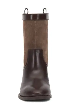 Vince Camuto Bezzley Leather Bootie - Brownie