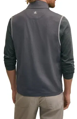 Brooks Brothers Performance Knit Full Zip Vest