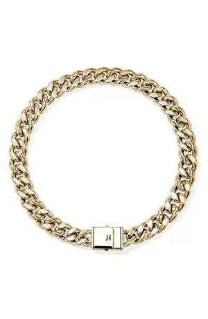 John Hardy 14k 7mm Curb Link Bracelet