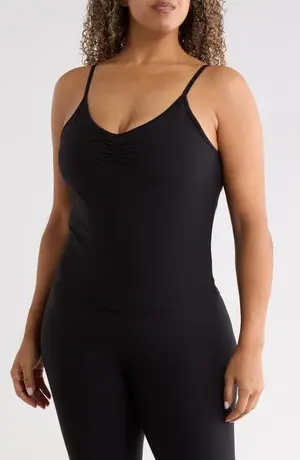 Spanx Ruched Cami - Very Black