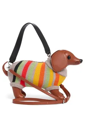 Jw Pei Addison Dachshund Faux Leather Handbag