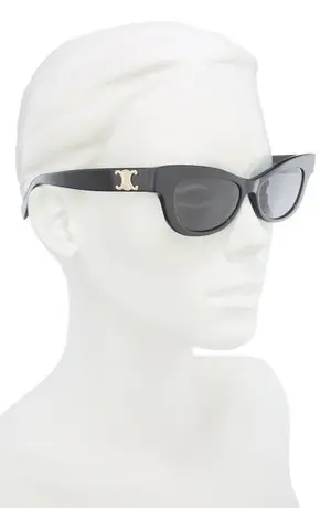 Celine 3 Dots 51mm Rectangular Sunglasses