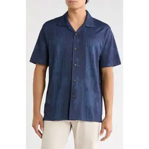 Tommy Bahama Palm Fresco Islandzone® Camp Shirt - Blue Note