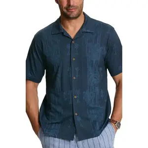 Tommy Bahama Palm Fresco Islandzone® Camp Shirt - Coal