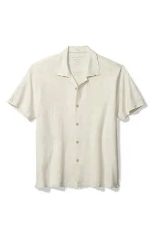 Tommy Bahama Palm Fresco Islandzone® Camp Shirt - Coconut