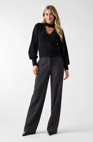 Guess New Joandra Perfect Relaxed Pants - Grey Light
