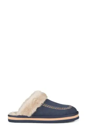 BARETRAPS Justina Clog Slipper - Navy