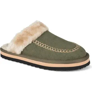 BARETRAPS Justina Clog Slipper Olive