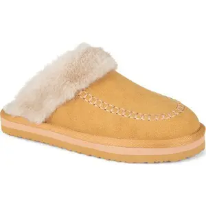 BARETRAPS Justina Clog Slipper Whiskey