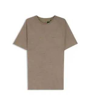 BOSS Wool-blend T-shirt With Quick-dry Performance