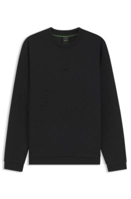 BOSS Porsche X Sweatshirt With Pasha Check Jacquard