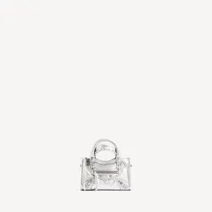 Balenciaga Le City Bag Nano - Silver