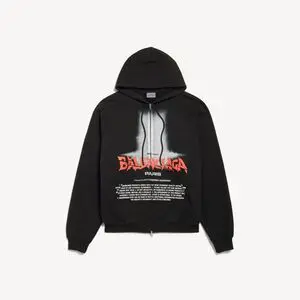 Balenciaga Raglan Sweatshirts Hoodies For Men