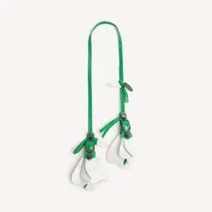 Balenciaga Le City Roses Charm/keyring - Brown
