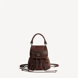 Balenciaga Le City Backpack Mini - Brown