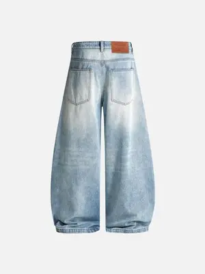 AELFRIC EDEN Seam Panel Baggy Barrel Jeans