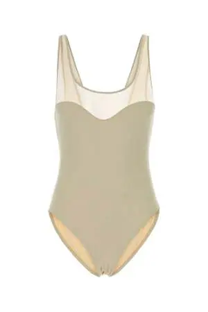 ERES Ivory Stretch Nylon Charisme Swimsuit - White