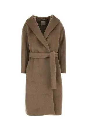 Max Mara S Cappuccino Alpaca Blend Eliana Coat
