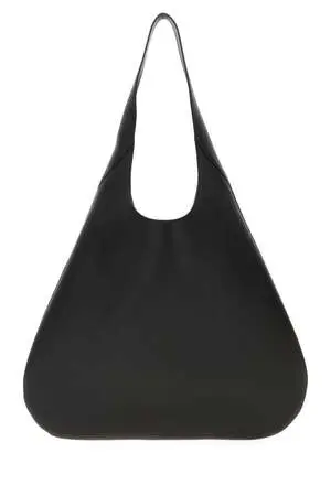 Carven Leather Tommaso Shopping Bag - Black