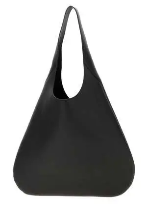 Carven Leather Tommaso Shopping Bag - Black