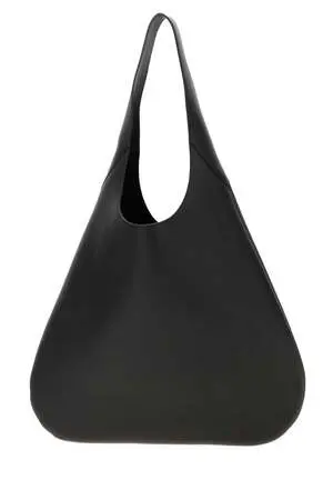 Carven Leather Tommaso Shopping Bag - Black
