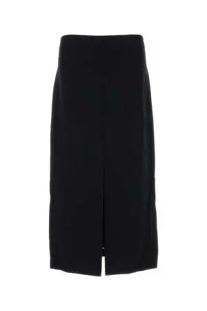Carven Crepe Skirt - Black