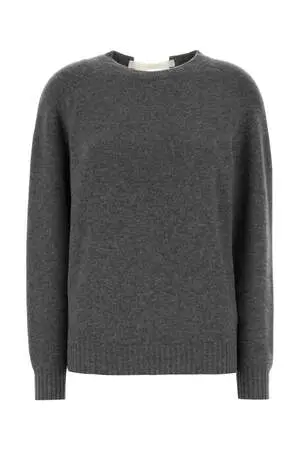 Carven Dark Grey Cashmere Sweater - Gray