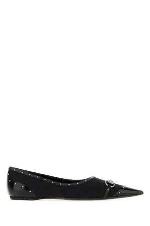 Gucci Gg Fabric Loafers - Black