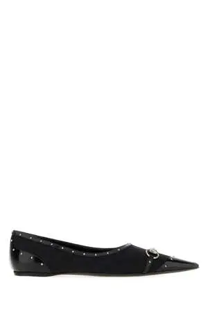Gucci Gg Fabric Loafers - Black