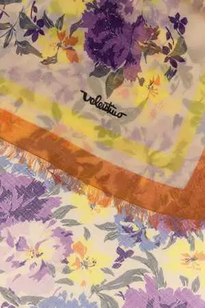 Valentino Garavani Printed Wool Blend Scarf