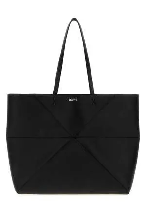 Loewe Leather Large Puzzle Fold Shopping Bag
