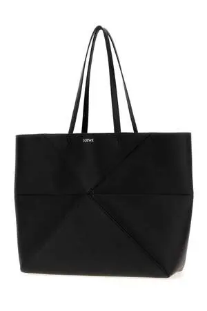 Loewe Leather Large Puzzle Fold Shopping Bag
