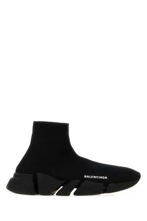 Balenciaga Stretch Nylon Speed 2.0 Sneakers - Black