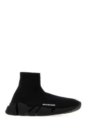 Balenciaga Stretch Nylon Speed 2.0 Sneakers - Black