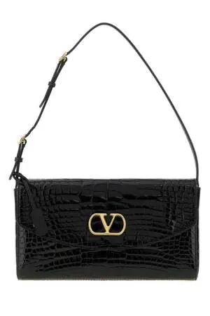 Valentino Garavani Leather Devain Shoulder Bag