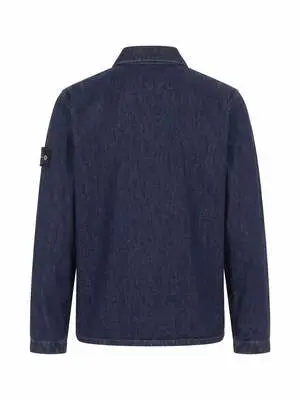Stone Island Indigo Denim-rinsed` Shirts - Multicolor