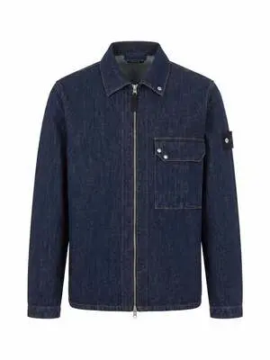 Stone Island Indigo Denim-rinsed` Shirts - Multicolor