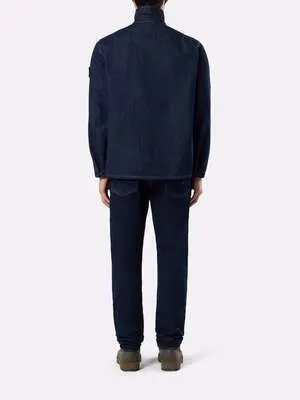 Stone Island Indigo Denim-rinsed` Shirts - Multicolor