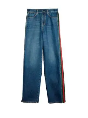 Gucci Denim Baggy Pants - Multicolor