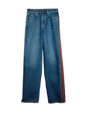 Gucci Denim Baggy Pants - Multicolor