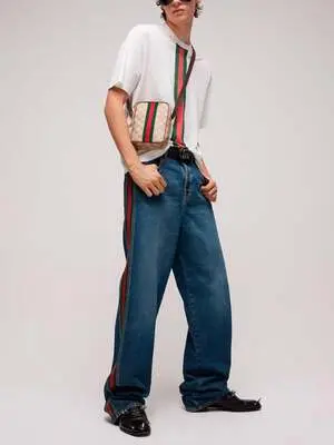 Gucci Denim Baggy Pants
