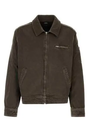 A.p.c. Chocolate Denim Alexis Jacket