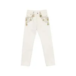 Versace Denim Straight-leg Jeans - Blue